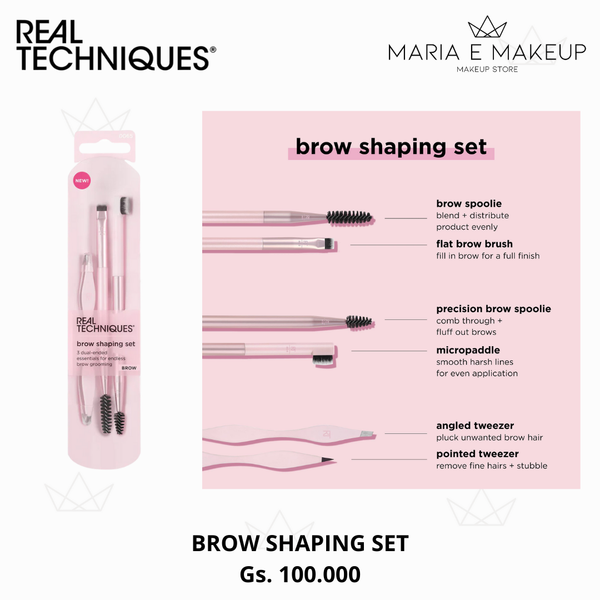 RT Set Brow Shaping – Maria E Makeup